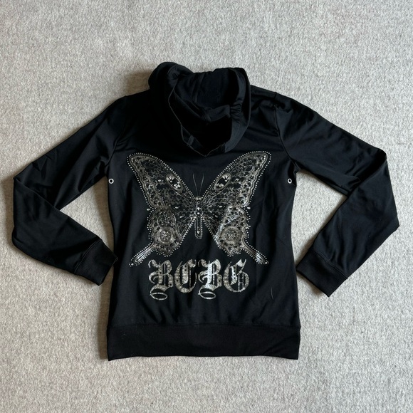 BCBGMaxAzria | Jackets & Coats | Y2k Bcbg Black Tracksuit Jacket With ...